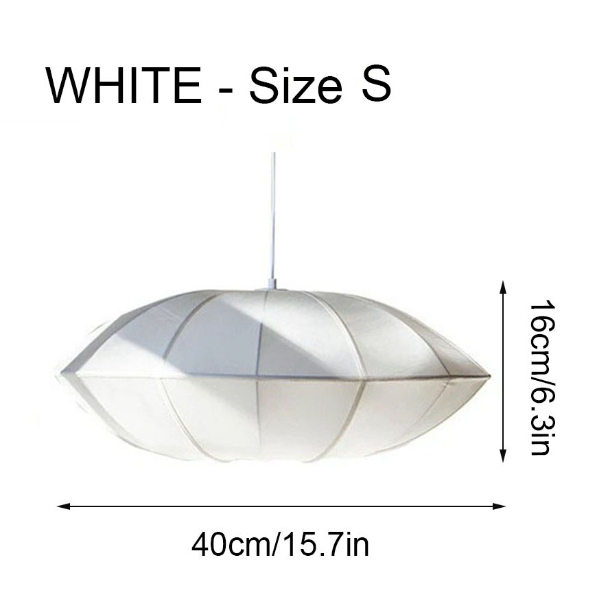 Nordic Vintage Cloth Pendant Light, Fabric Lantern Lampshade