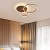 Modern Led Ceiling Light Creative Serial Rings Light Fixture