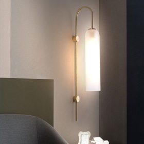 Nordic Modern Luxury Wall Lights Elbow Metal Glass Wall Lamp
